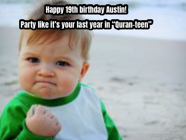 Funny 19th Birthday Memes